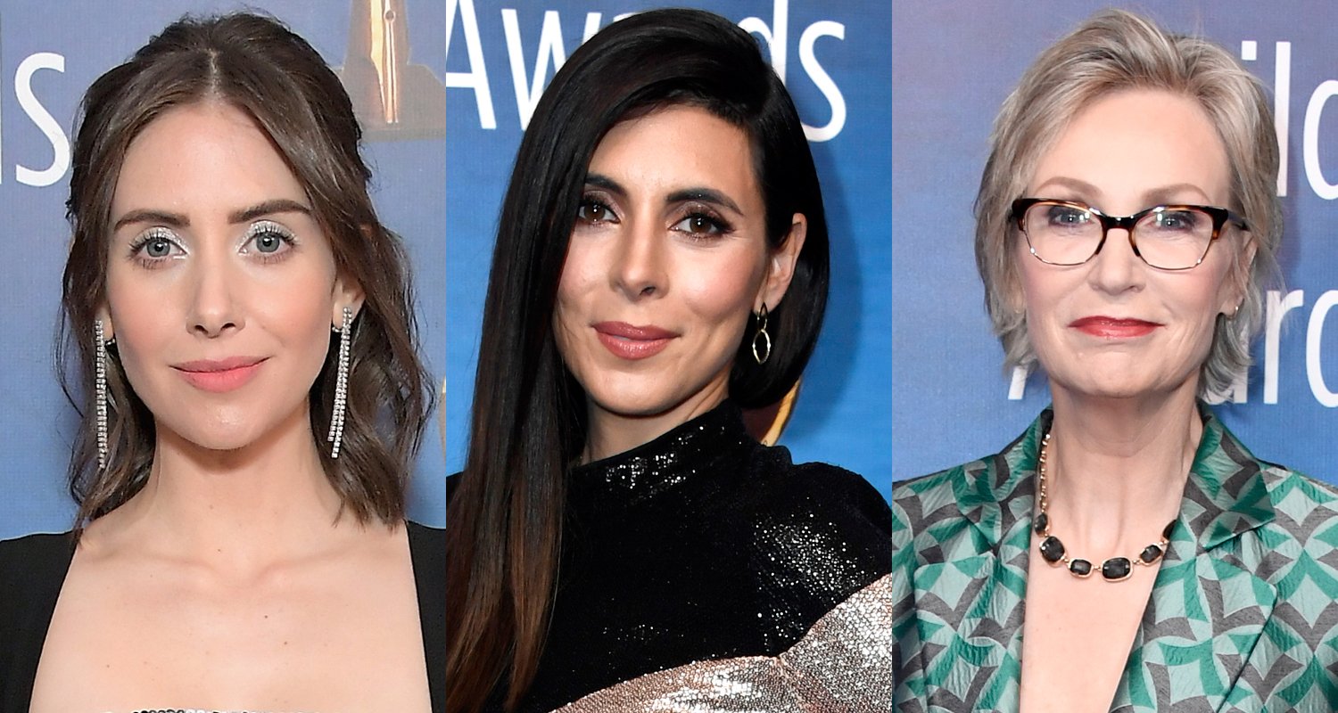 Alison Brie, Jamie Lynn Sigler, & Jane Lynch Step Out for Writers Guild ...