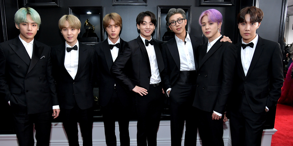 K-Pop Group BTS Looks Handsome on the Red Carpet at Grammys 2019 | 2019 ...