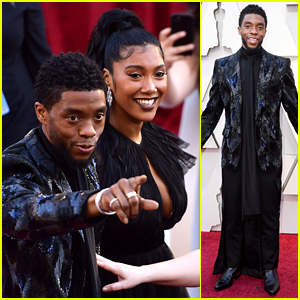 Chadwick Boseman & Girlfriend Taylor Simone Ledward Couple Up for ...