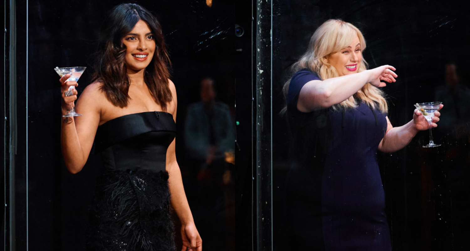 Priyanka Chopra & Rebel Wilson Test Their Nerves in ‘Late Late Show’s ...