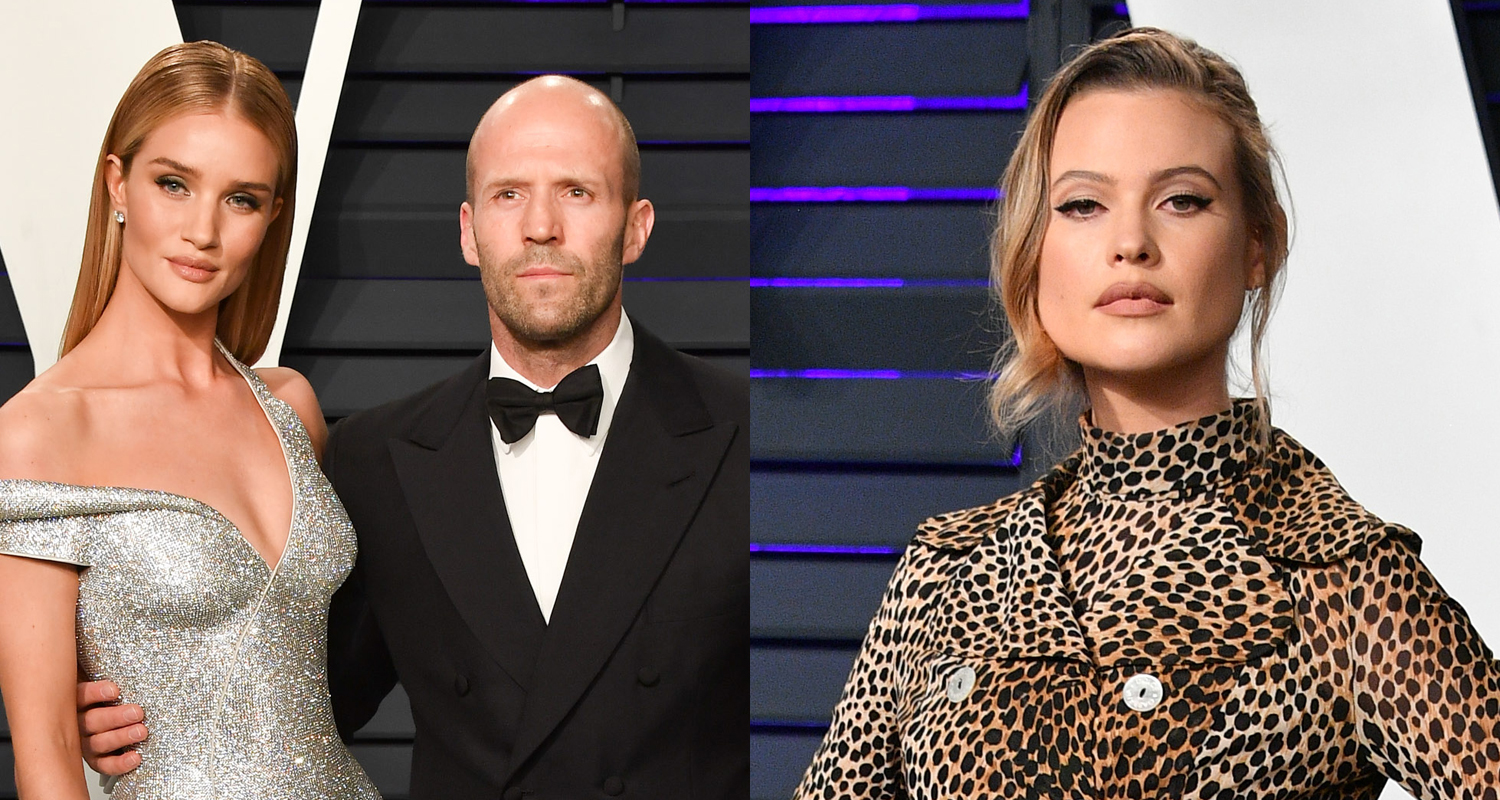 Rosie Huntington Whiteley & Jason Statham Join Behati Prinsloo at ...