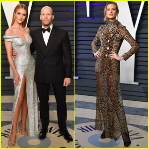 Rosie Huntington Whiteley & Jason Statham Join Behati Prinsloo at ...
