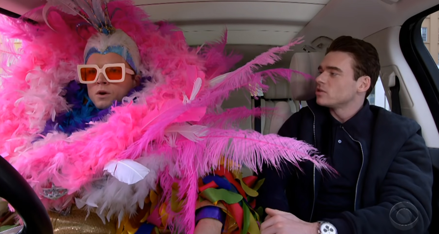 Taron Egerton Got ‘Blind Drunk’ with Richard Madden the Night Before ...