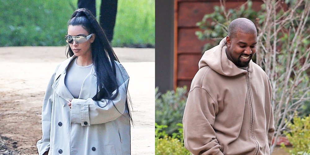 Kim Kardashian & Kanye West Join Their Family for a Sunday Church ...