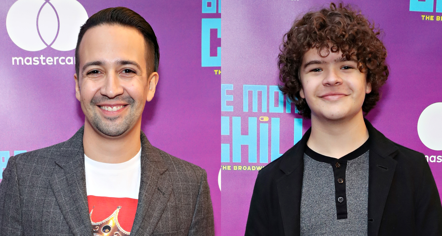 Lin-Manuel Miranda & Gaten Matarazzo Step Out for ‘Be More Chill ...