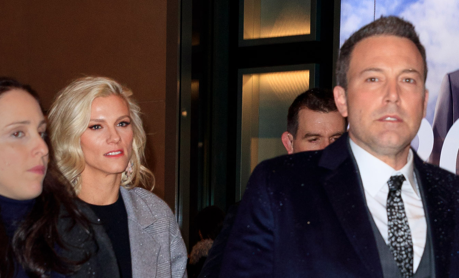 Ben Affleck is Joined by Lindsay Shookus at ‘Triple Frontier’ Premiere ...