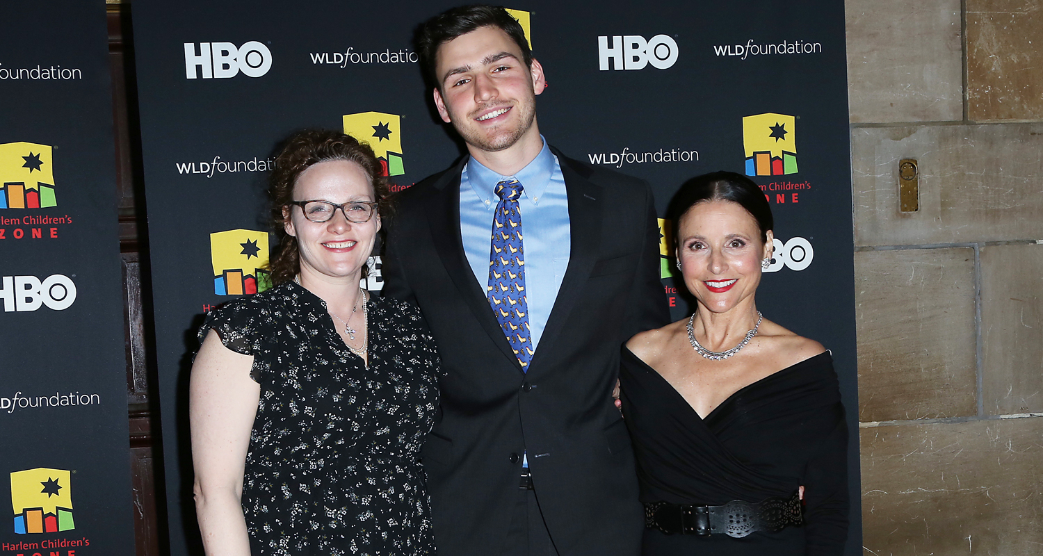 Julia Louis-Dreyfus Gets Support from Son Charlie at Harlem Children’s ...