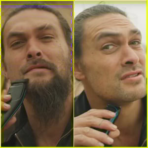 Jason Momoa Shaves His Beard – See His New Look! | Jason Momoa | Just ...