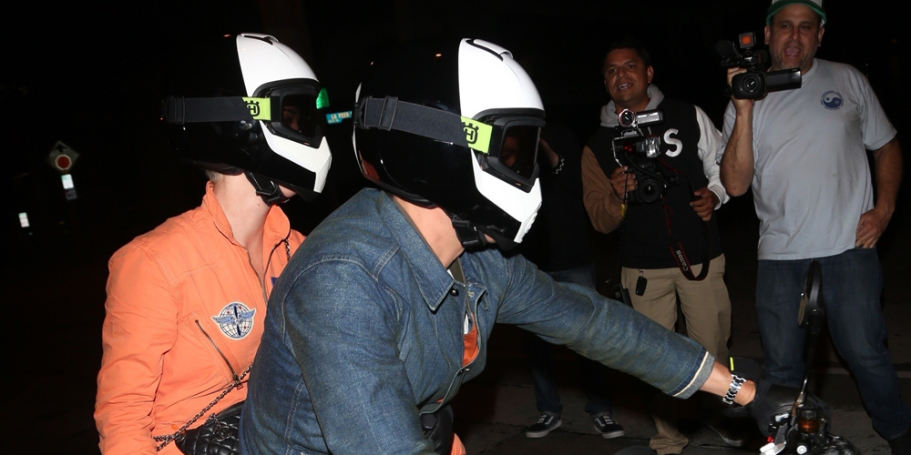 Katy Perry & Orlando Bloom Take a Motorcycle Ride to Dinner! | Katy ...