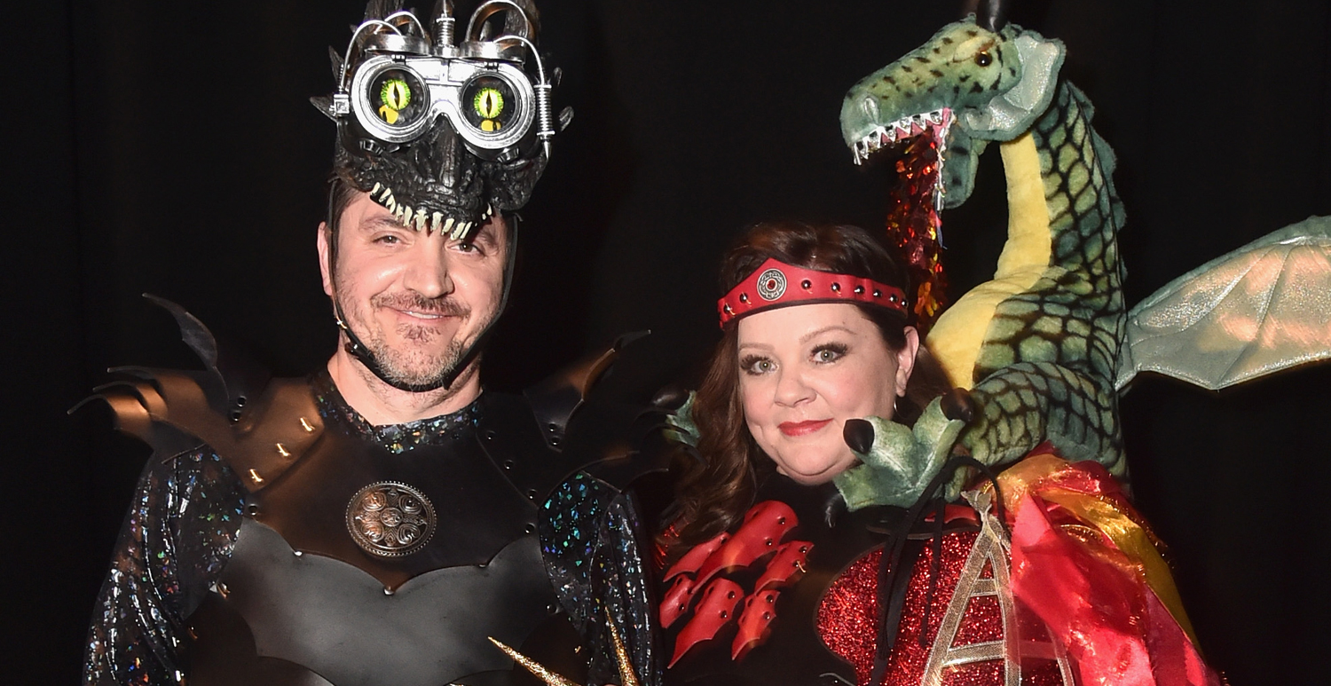 Melissa McCarthy & Husband Ben Falcone Dress as Dragons for CinemaCon ...