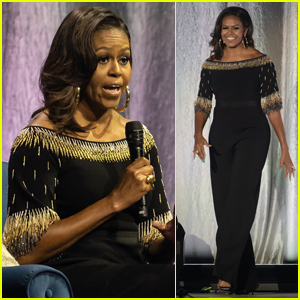 Michelle Obama Hits the Stage for ‘Becoming’ Book Tour in London ...