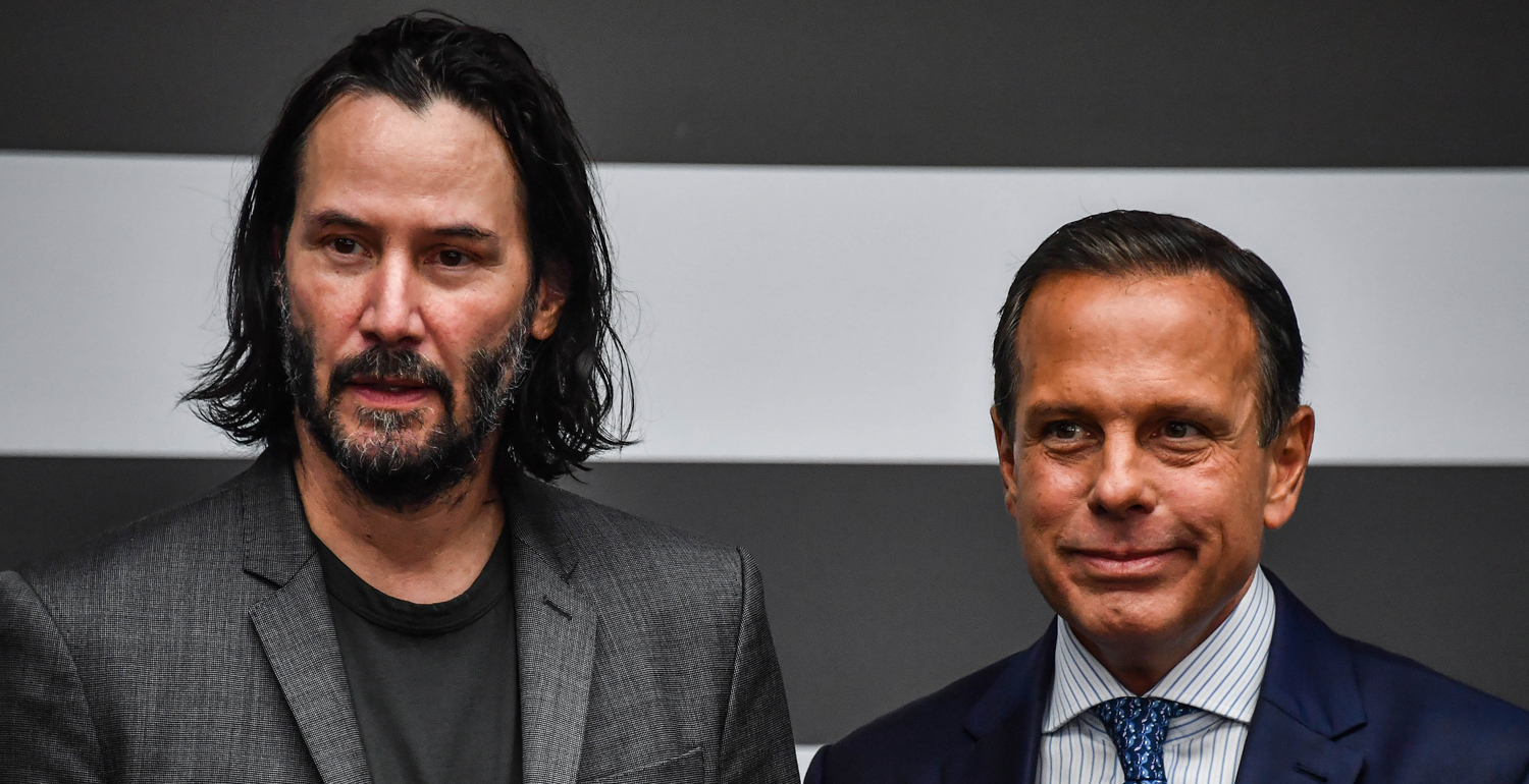 Keanu Reeves Meets with Governor of Sao Paulo to Discuss New Project ...