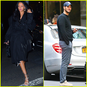 Rihanna Enjoys a Date Night With Boyfriend Hassan Jameel in NYC ...