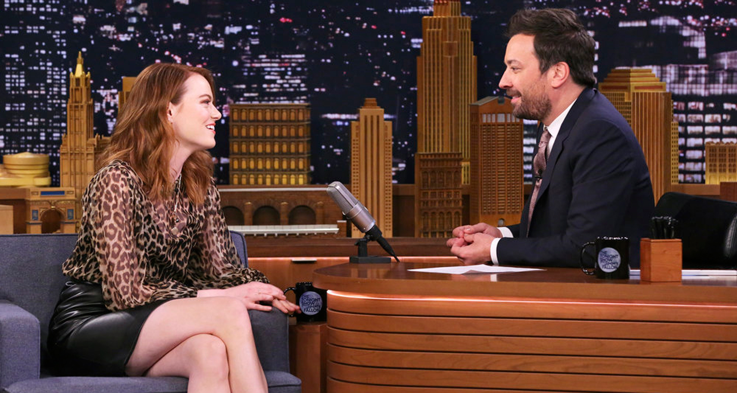 Emma Stone Tells ‘Fallon’ She ‘Involuntarily Screamed’ Over BTS During ...
