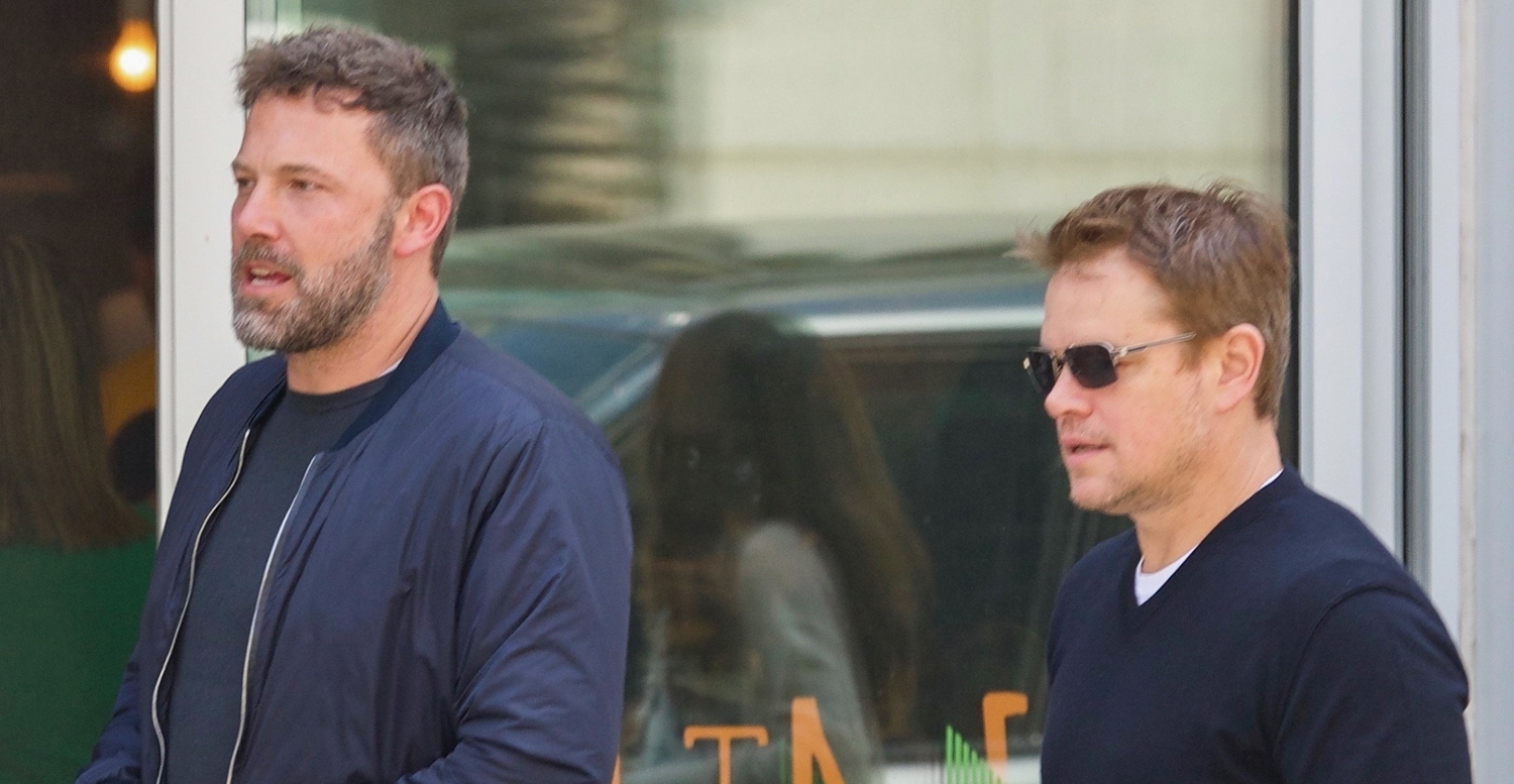 Ben Affleck & Matt Damon Take Their Moms Out for Mother’s Day! | Ben ...