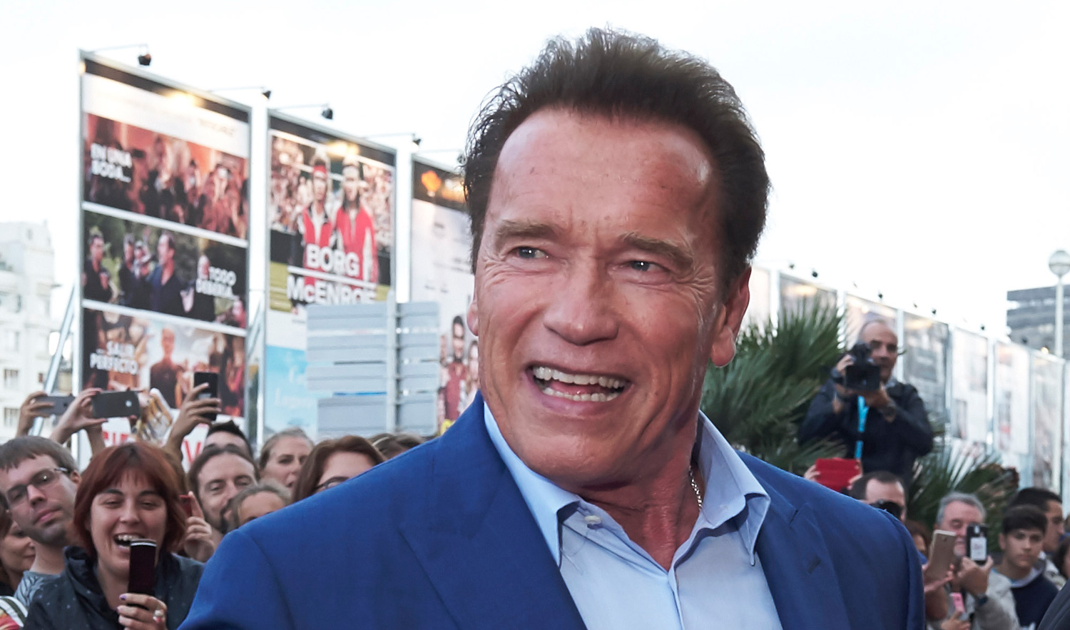 Arnold Schwarzenegger Speaks Out After Being Kicked in Back | Arnold ...