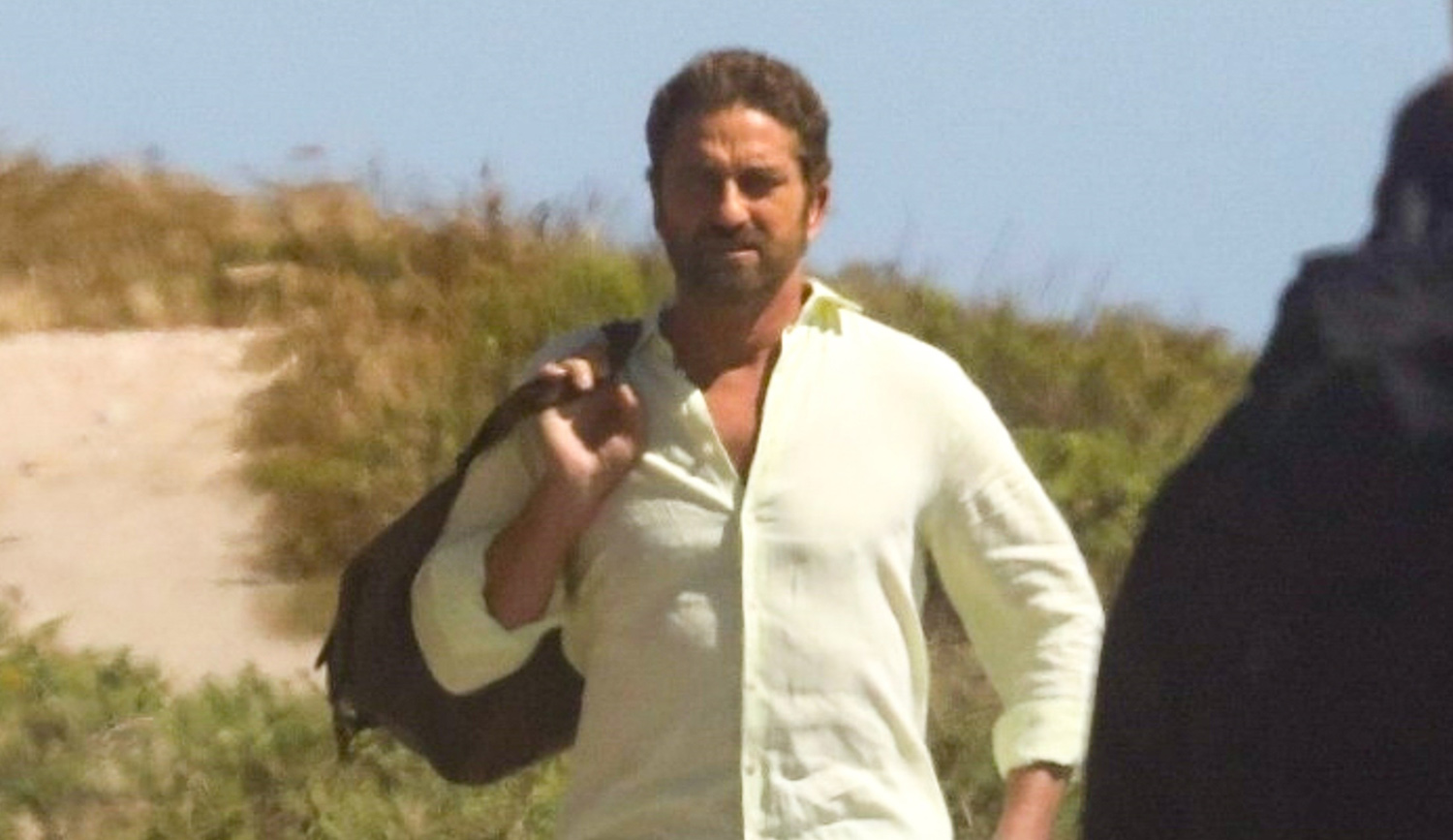 Gerard Butler Gets to Work on New Project in Malibu | Gerard Butler ...