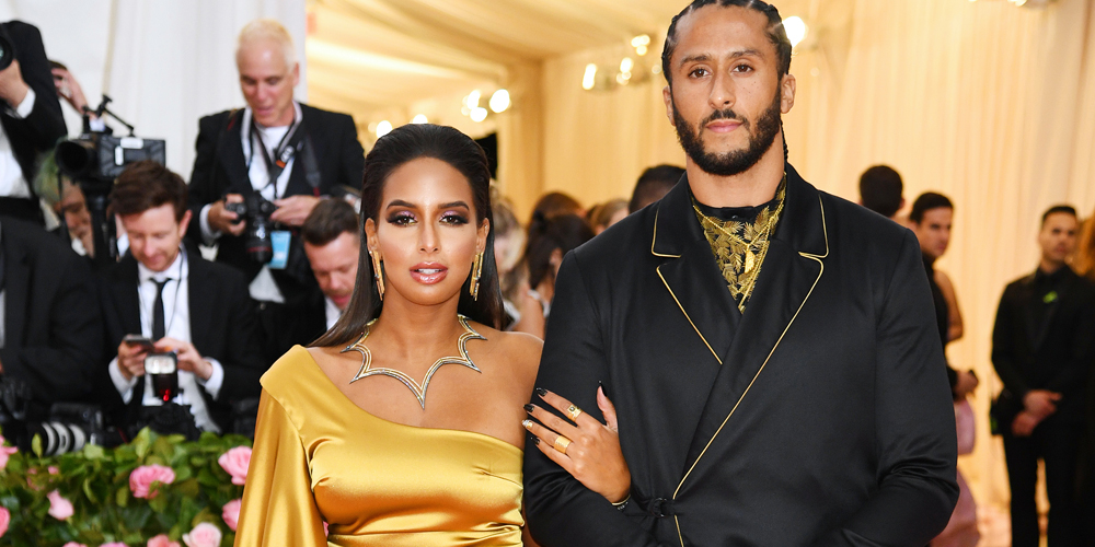 Colin Kaepernick & Girlfriend Nessa Are a Golden Duo at Met Gala 2019 ...