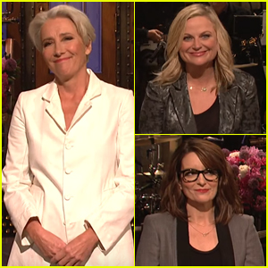 Emma Thompson is Joined by Amy Poehler & Tina Fey During ‘Saturday Night Live’ Monologue – Watch ...