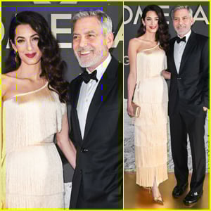 George & Amal Clooney Make a Picture Perfect Couple at Omega Event ...