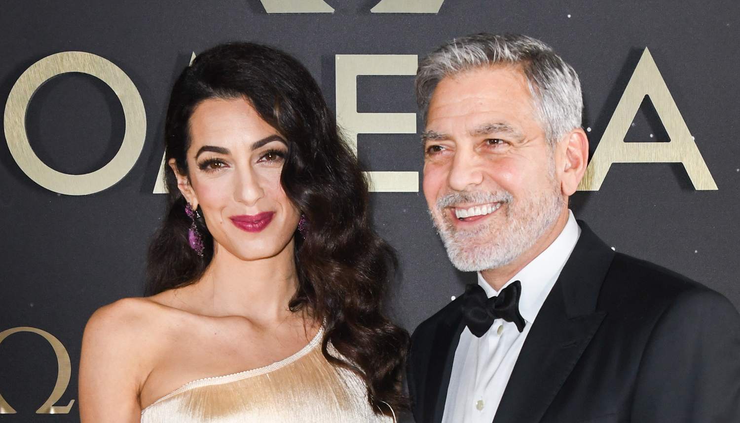 George & Amal Clooney Make a Picture Perfect Couple at Omega Event ...