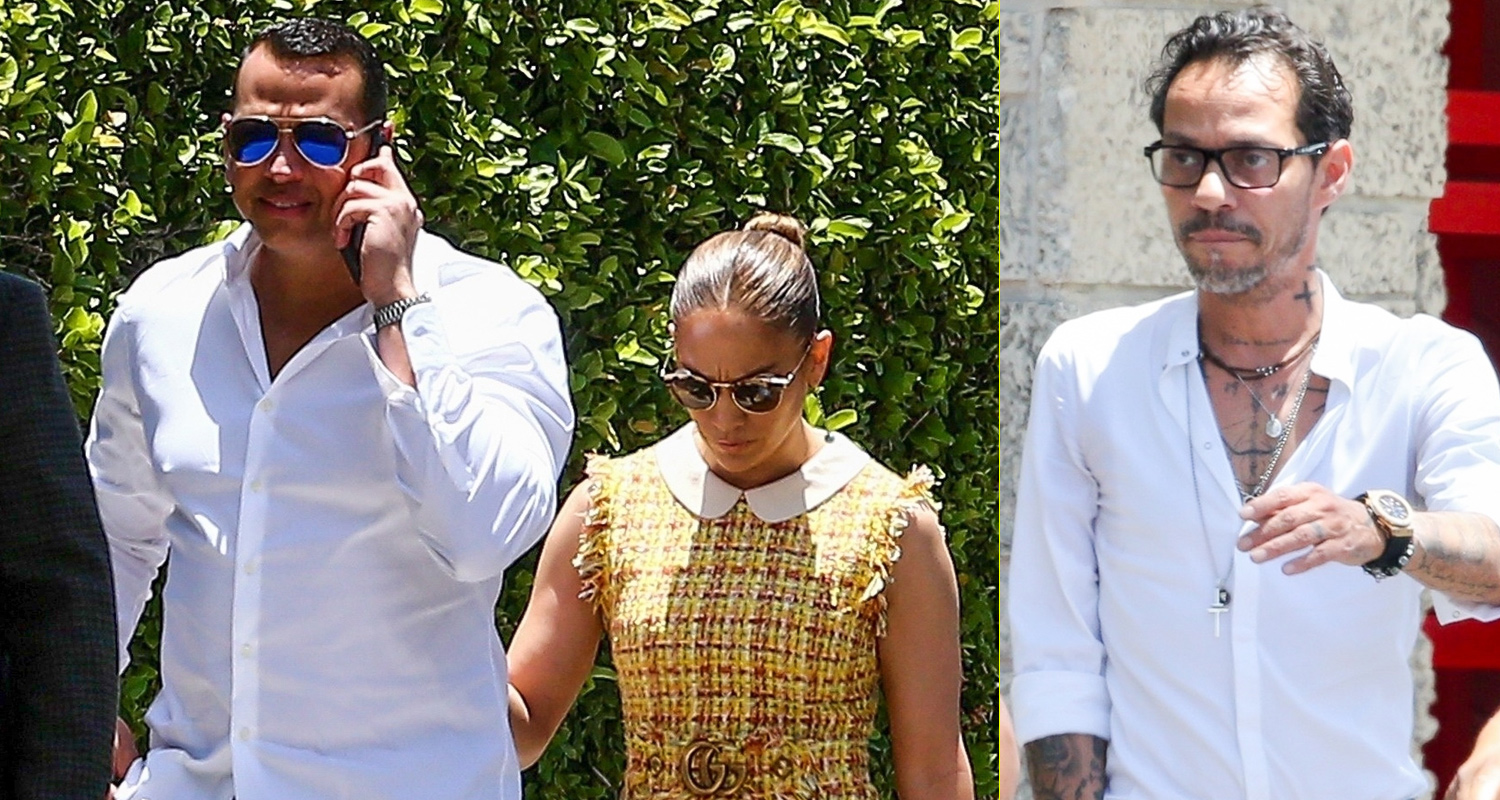 Jennifer Lopez & Alex Rodriguez Join Marc Anthony For Graduation ...