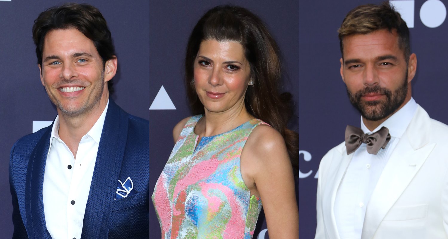 James Marsden, Marisa Tomei, & Ricky Martin Step Out for MOCA Benefit ...