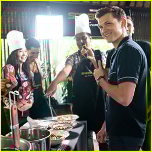 Tom Holland Plays Chef Judge for ‘Spider-Man’ Food Competition | Tom ...