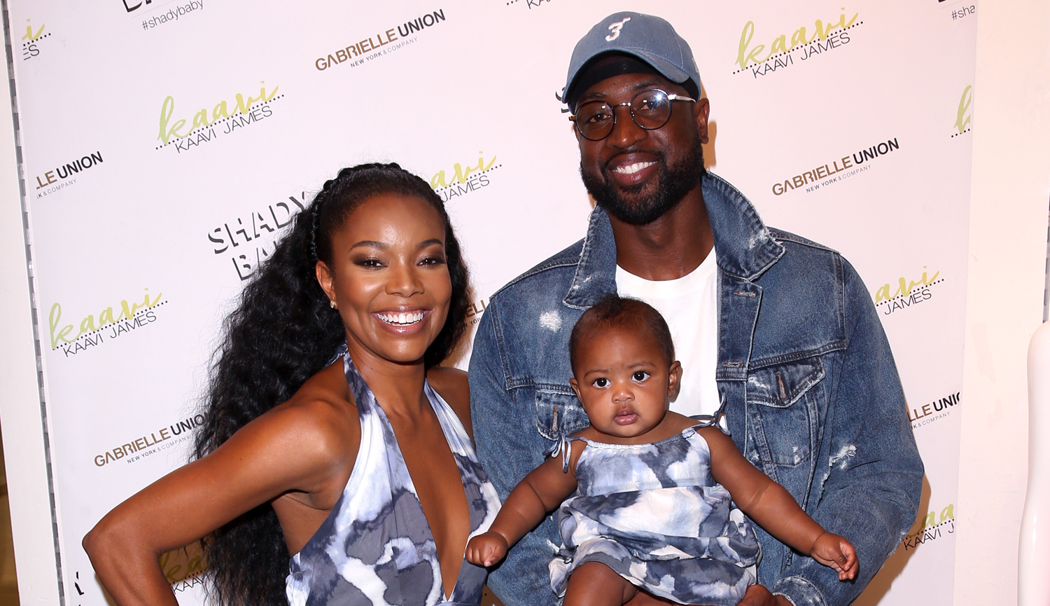 Gabrielle Union Brings Daughter Kaavia to Launch of New Baby Clothes ...
