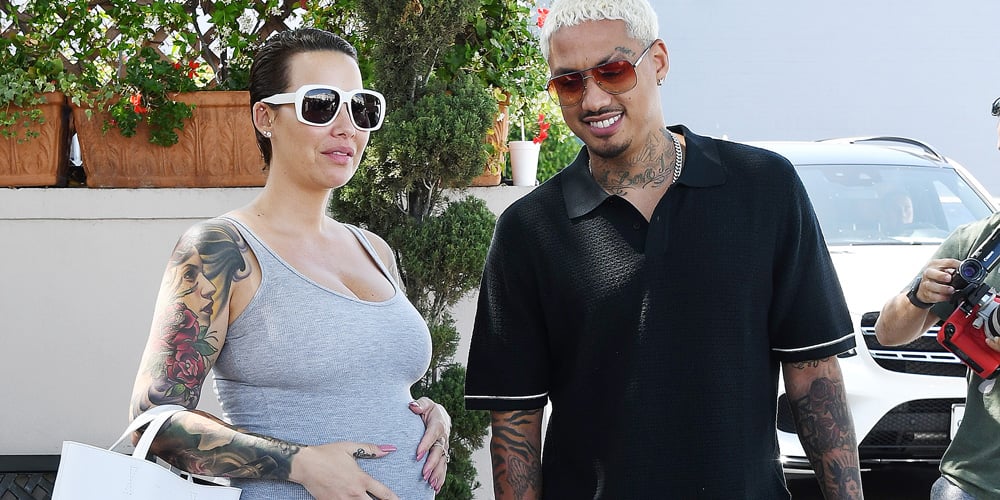 Pregnant Amber Rose’s Boyfriend Alexander Edwards Gets Candid About ...