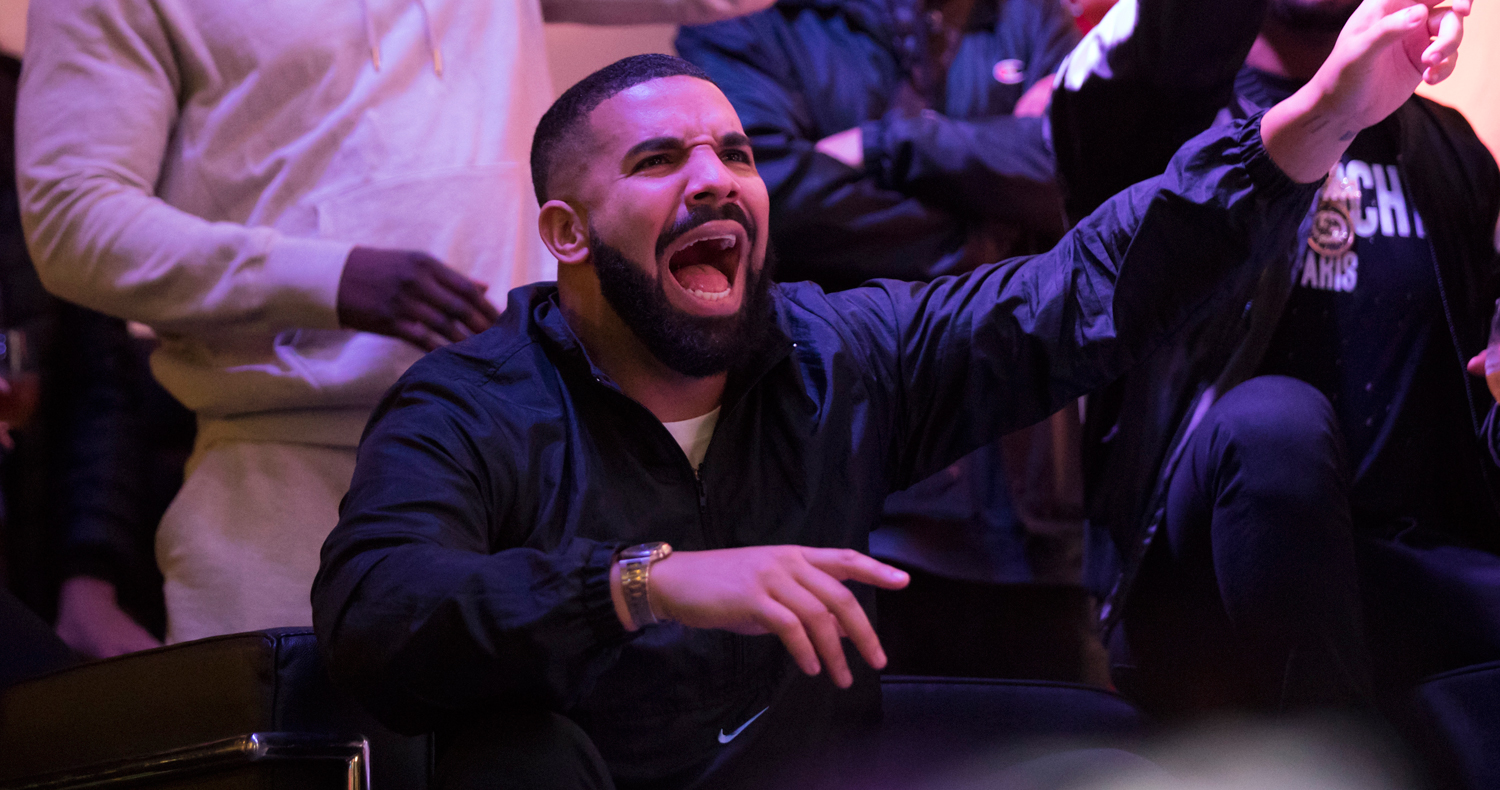 See Photos of Drake Watching the Toronto Raptors Win the NBA Finals ...