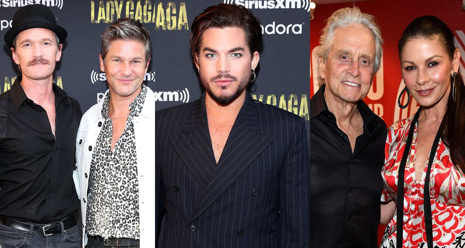 Neil Patrick Harris, Adam Lambert, & Catherine Zeta-Jones Step Out for ...