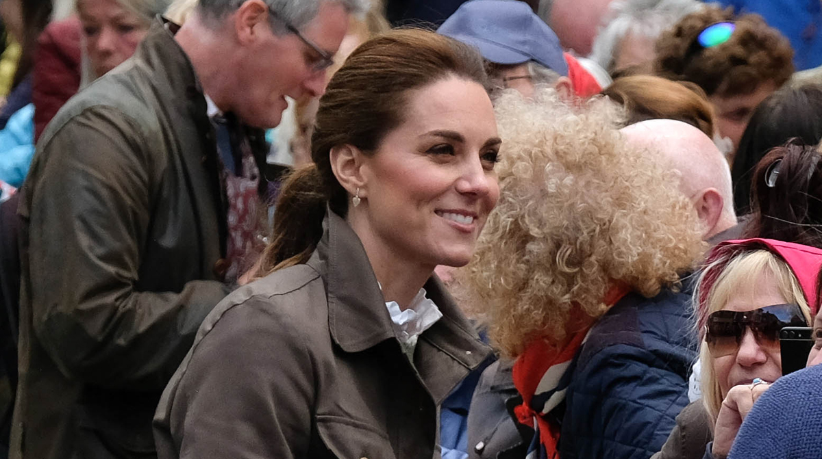 Duchess Kate Middleton & Prince William Visit Area Where She Vacationed ...