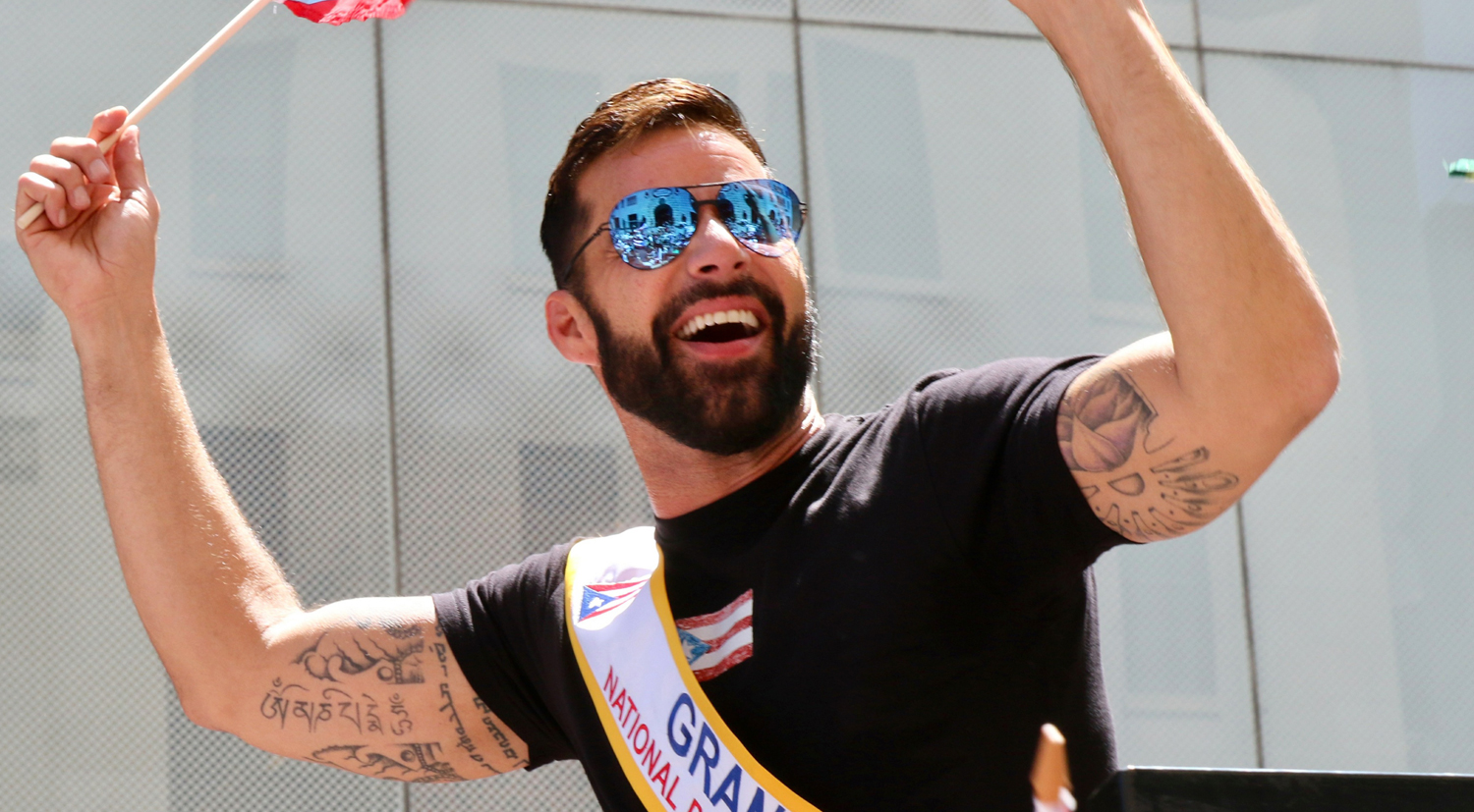Ricky Martin Leads Puerto Rican Day Parade in NYC! | Alexandria Ocasio ...
