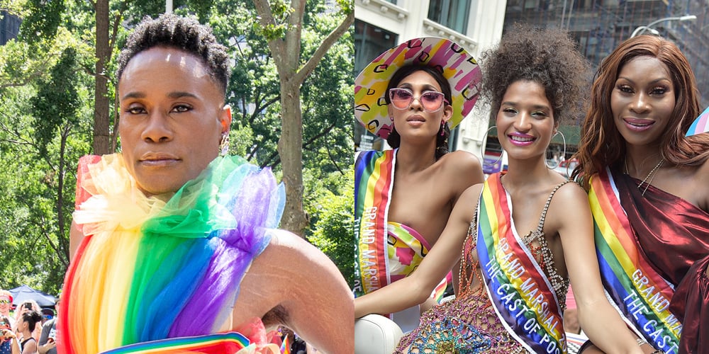 Billy Porter Wears Custom Rainbow Gown for World Pride, ‘Pose’ Ladies ...