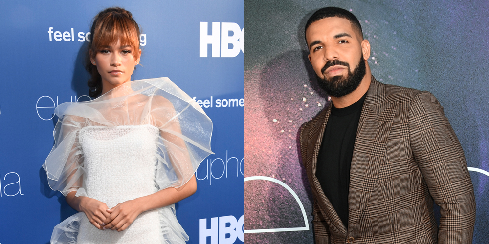 Zendaya Is Joined by Producer Drake at ‘Euphoria’ L.A. Premiere | Drake ...