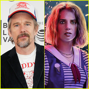 Ethan Hawke Praises Daughter Maya in New ‘Stranger Things’ Role ...