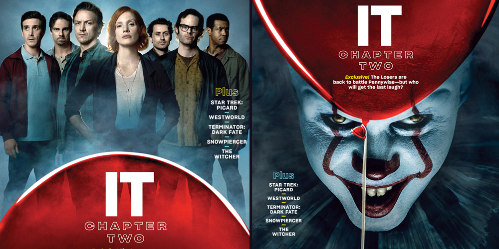 Bill Skarsgard Reveals How Pennywise Has Changed for ‘It: Chapter Two’ | Andy Bean, Bill Hader ...