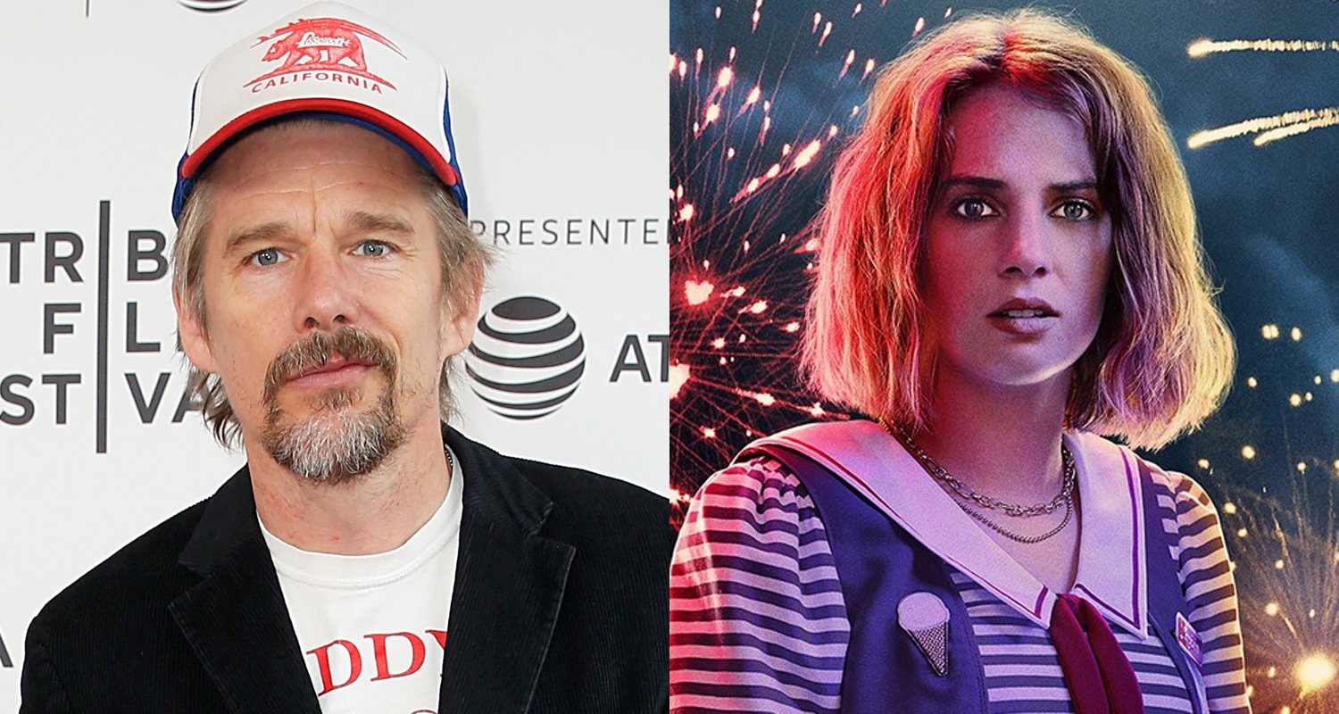 Ethan Hawke Praises Daughter Maya in New ‘Stranger Things’ Role ...