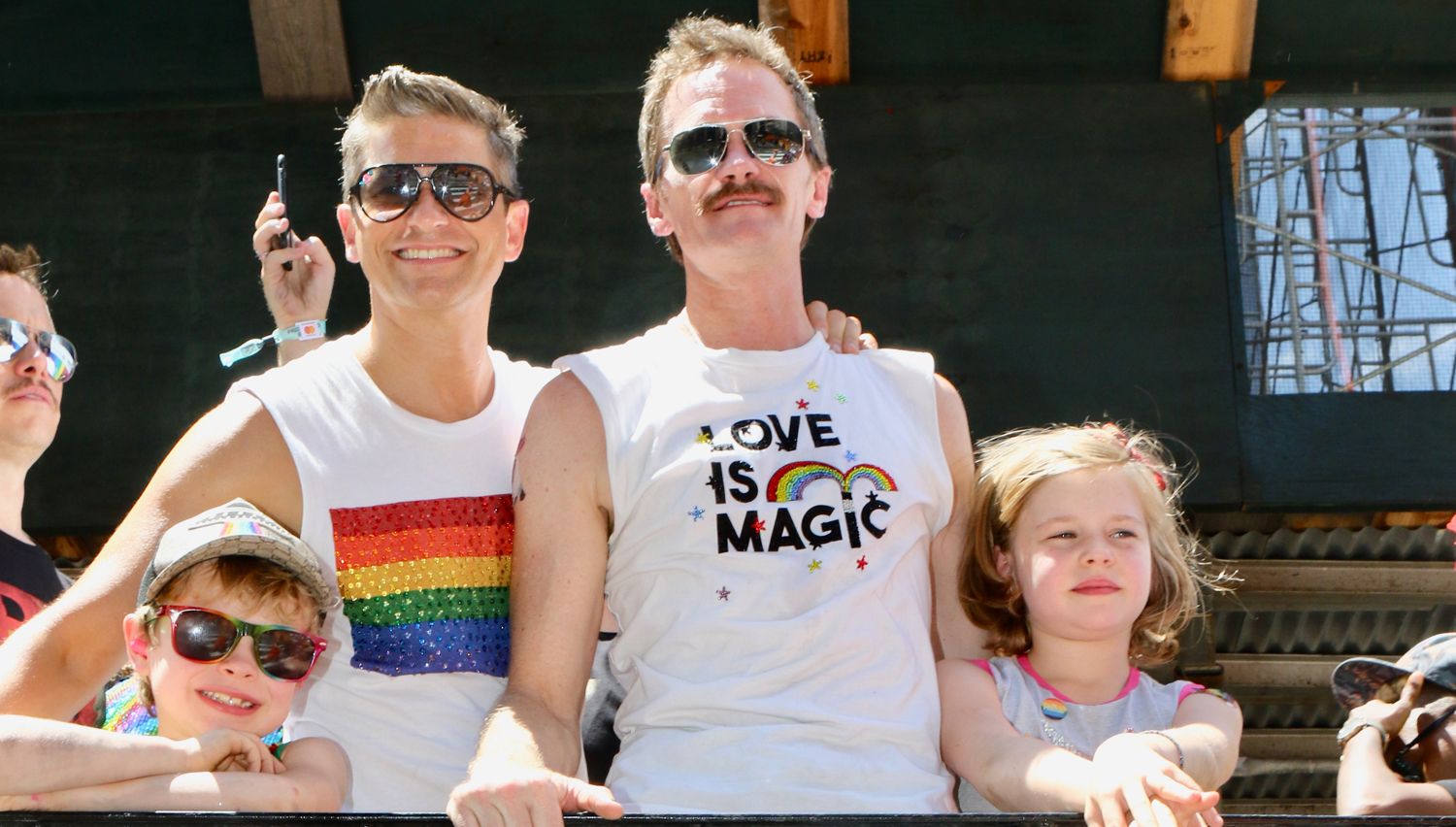 Neil Patrick Harris Attends World Pride Parade with His Family ...