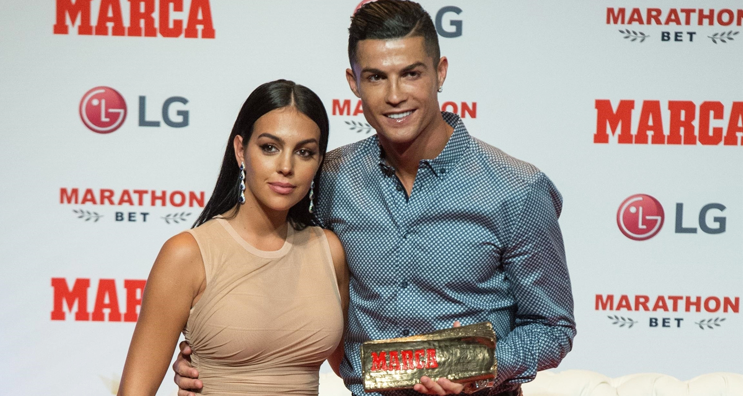 Cristiano Ronaldo Gets Support from Georgina Rodriguez at Marca Leyenda ...