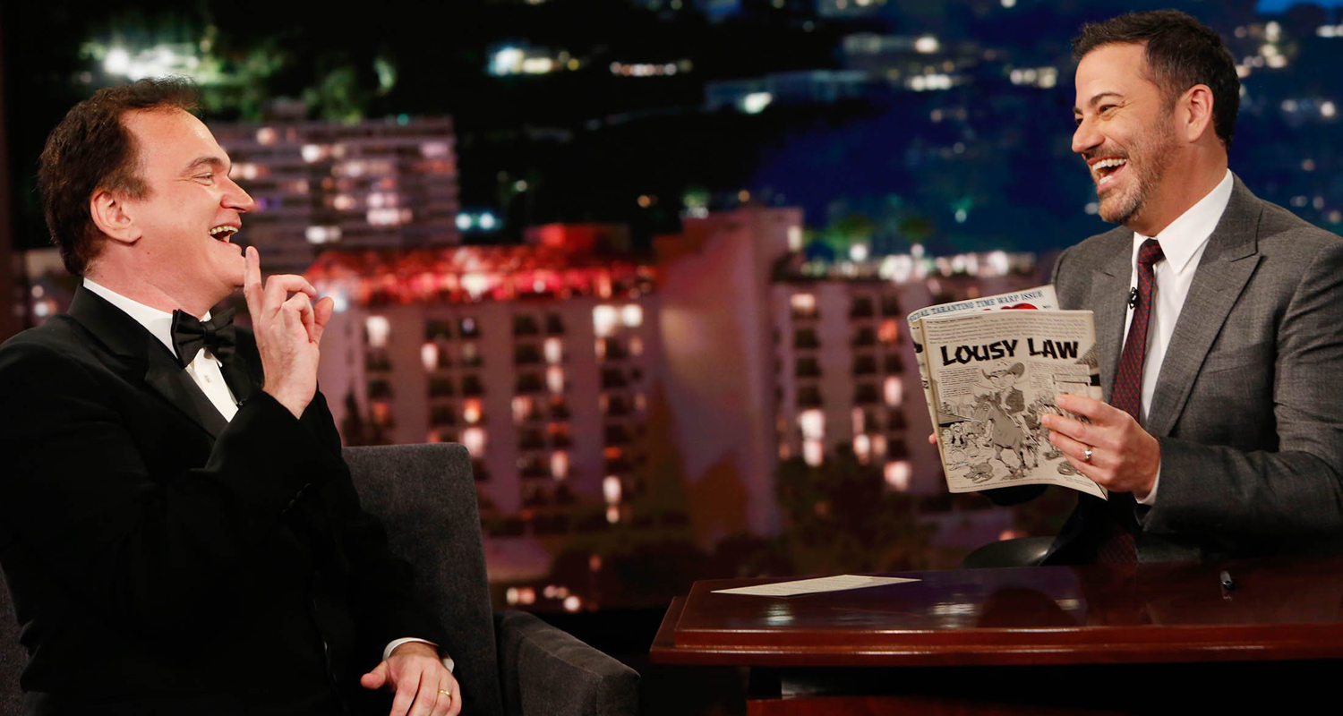 Quentin Tarantino Talks Film Retirement On ‘Kimmel’: ‘TV Thing Could Be ...