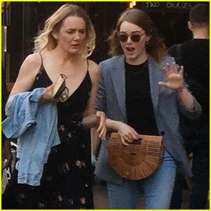 Emma Stone Joins a Friend For Shopping Trip in London! | Emma Stone ...