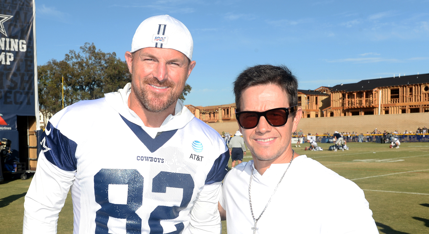 Mark Wahlberg Attends Dallas Cowboys Training Camp | Mark Wahlberg ...