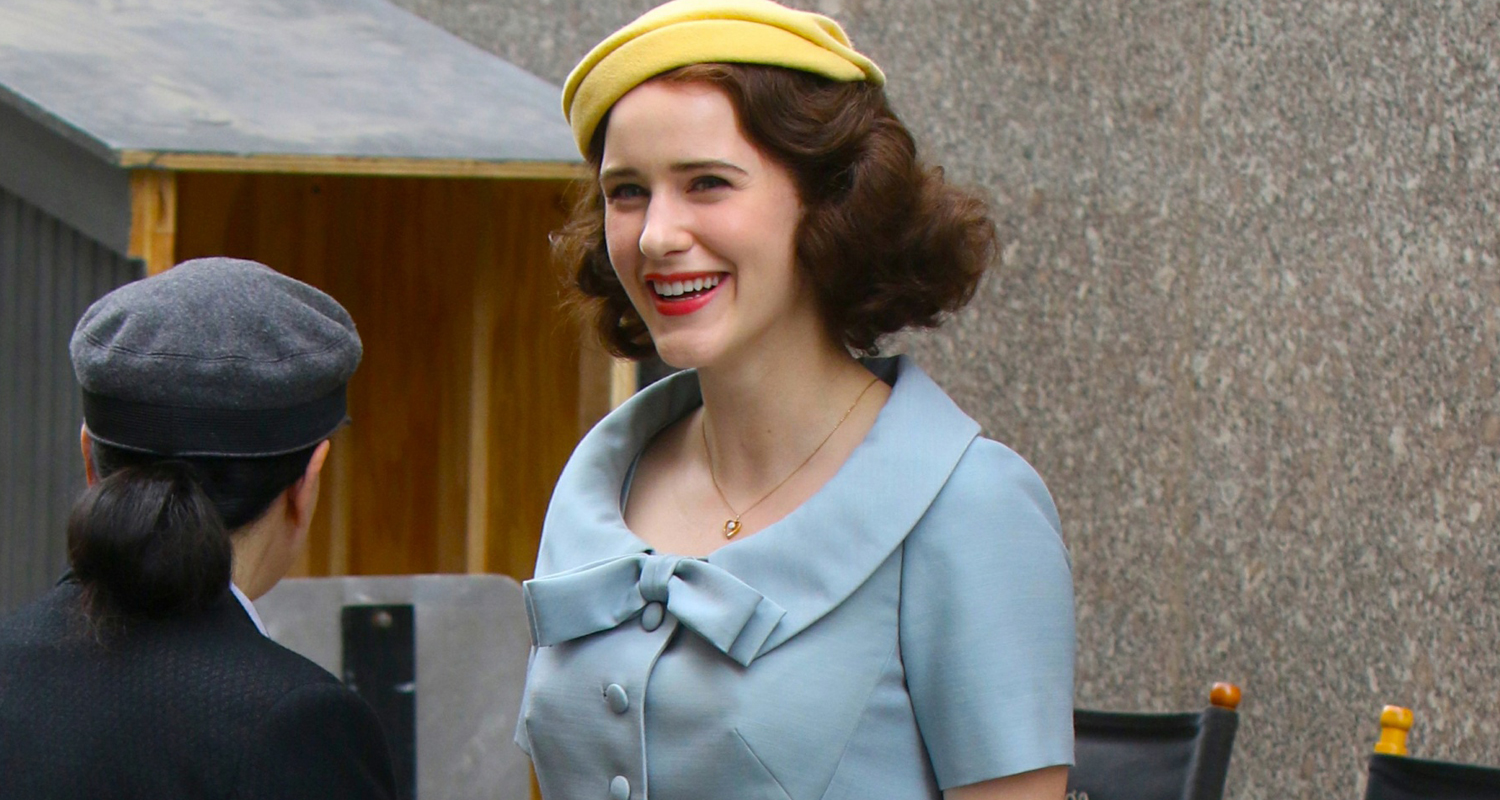 Rachel Brosnahan Continues Filming ‘Marvelous Mrs. Maisel’ After ...