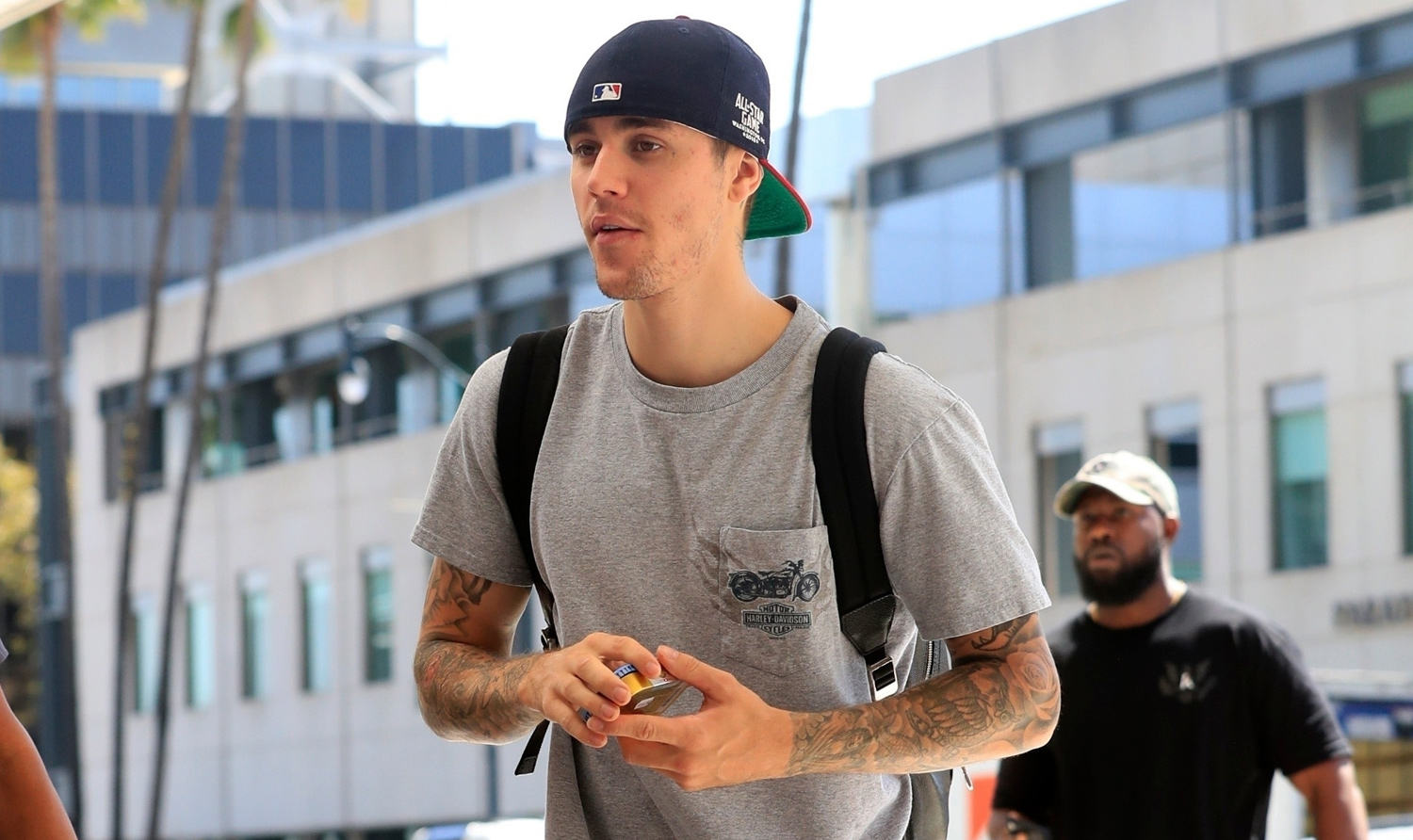 Justin Bieber Wears All Gray With Crocs While Running Errands | Justin ...