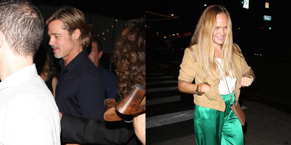 Brad Pitt Leaves ‘Ad Astra’ After Party With Designer Sat Hari Khalsa ...