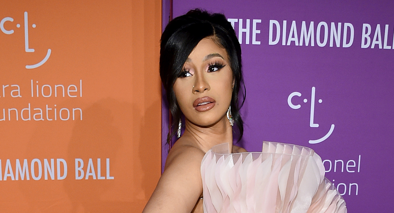 Cardi B Wows in Pink as She Arrives at Rihanna’s Diamond Ball 2019 ...