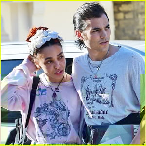 FKA twigs & New Boyfriend Reuben Esser Cozy Up During Afternoon Stroll ...