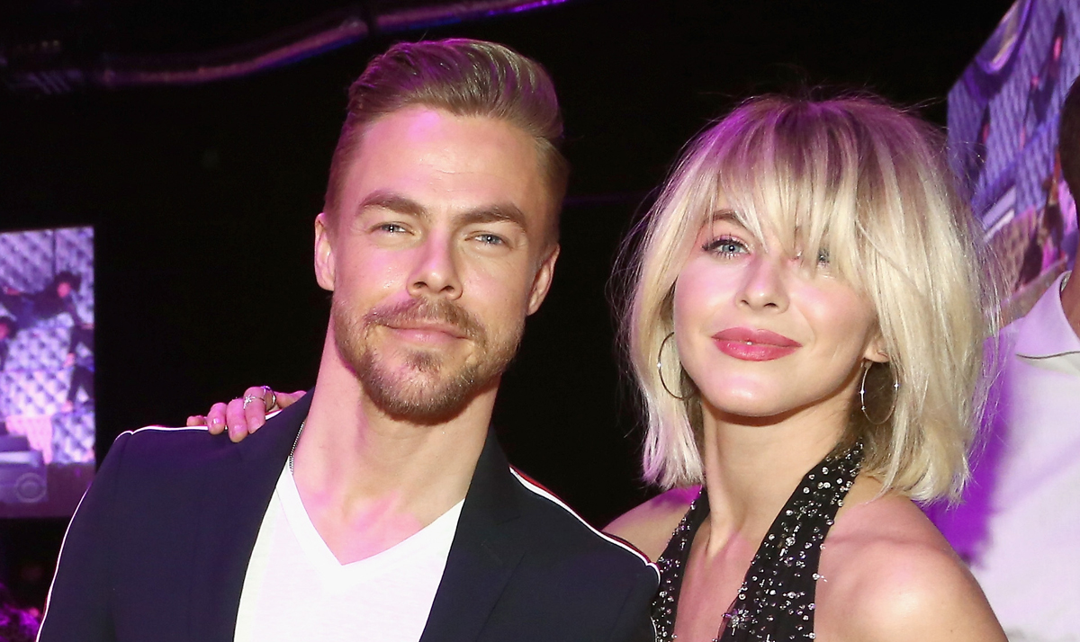 Julianne & Derek Hough Land NBC Holiday Special | Derek Hough, Julianne ...